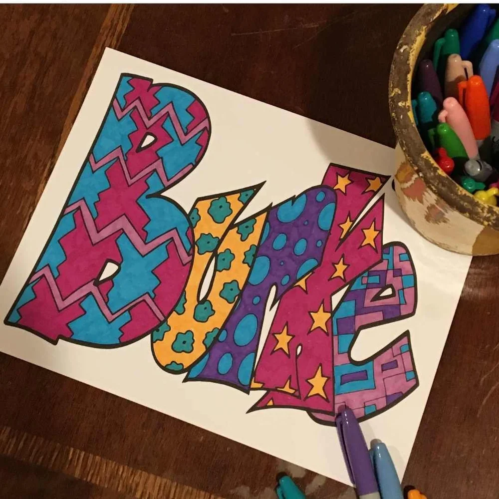 ALEXANDRA- Free Coloring Page — Stevie Doodles