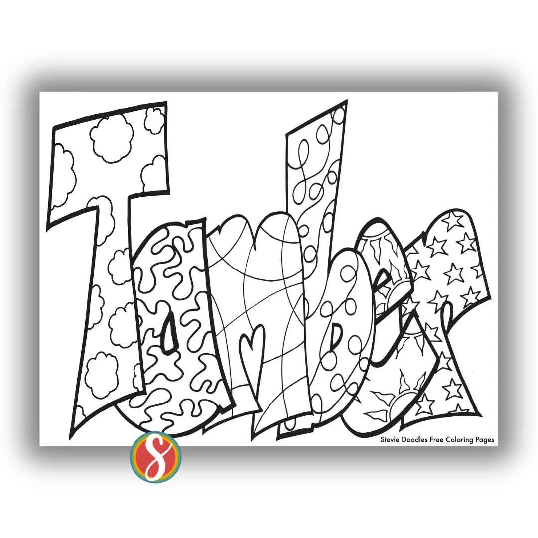 namewee tokok coloring pages