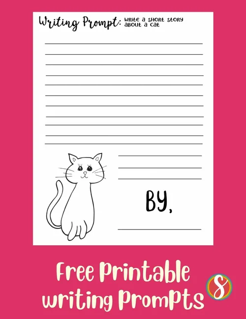 Free Printable Writing Prompt Sheets — Stevie Doodles