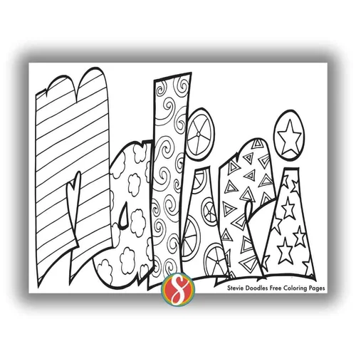 Free MALIRI Coloring Page — Stevie Doodles