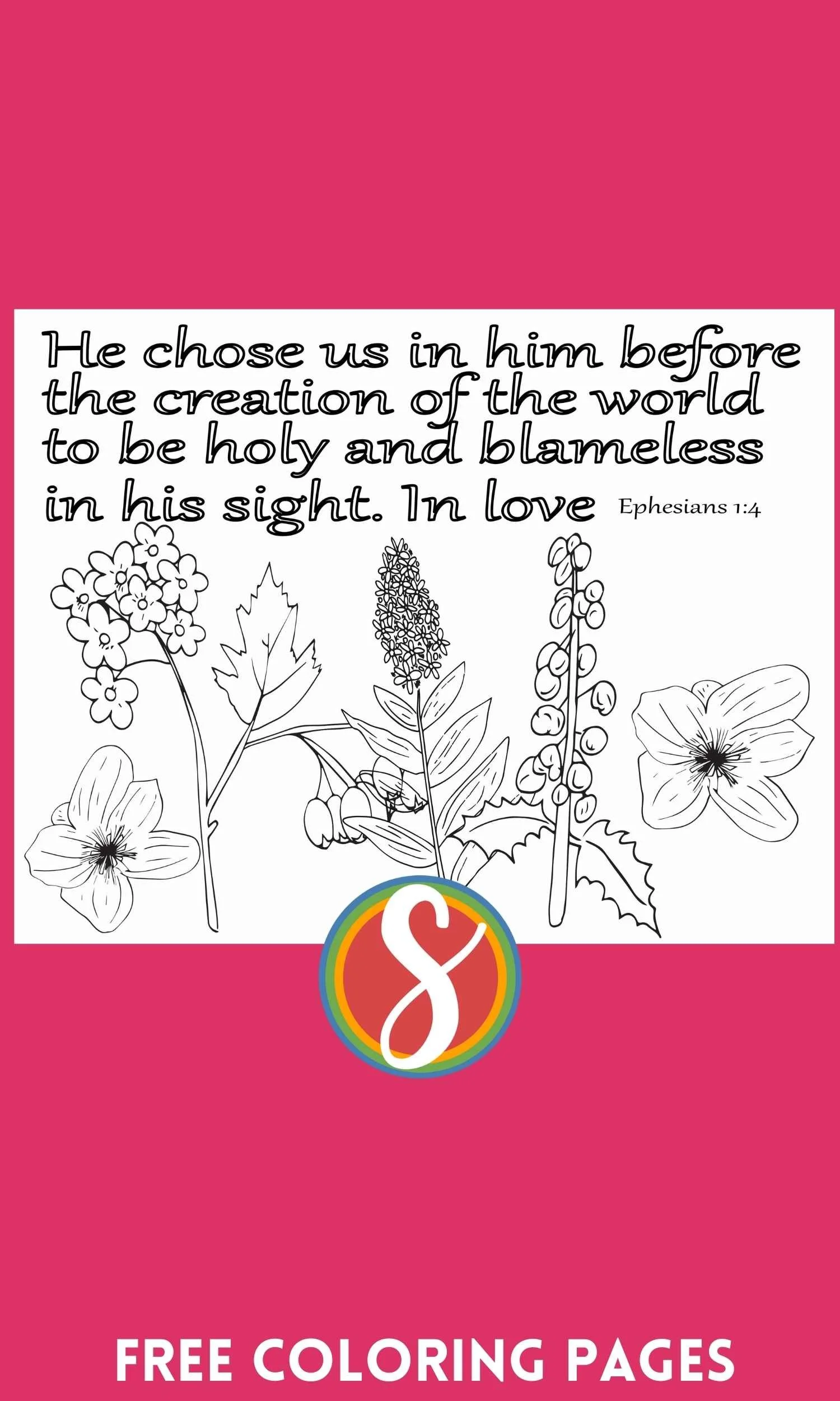 Free Ephesians Coloring Pages — Stevie Doodles