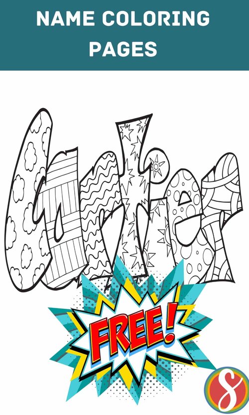 Free Cartier Coloring Page — Stevie Doodles