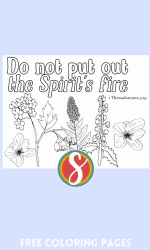 Free 1 ThessaloniansColoring Pages — Stevie Doodles