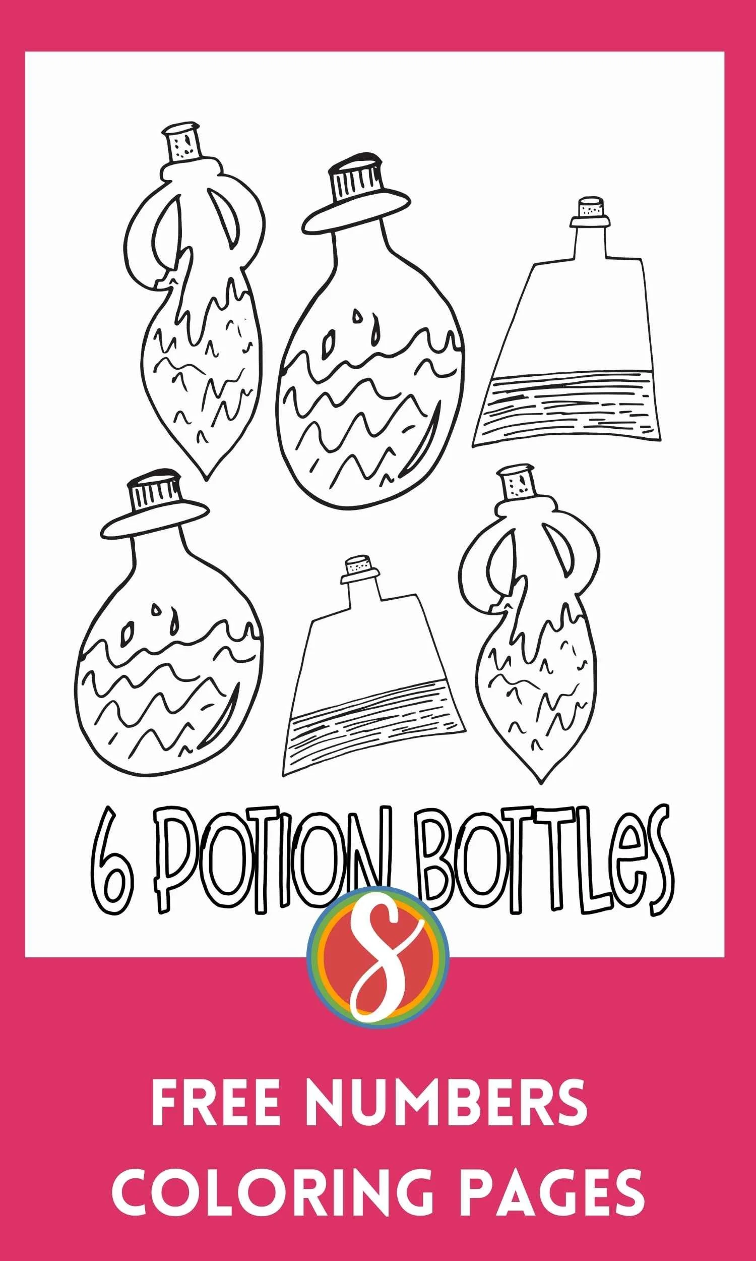 10 Free "Number 6" Printable Coloring Pages — Stevie Doodles
