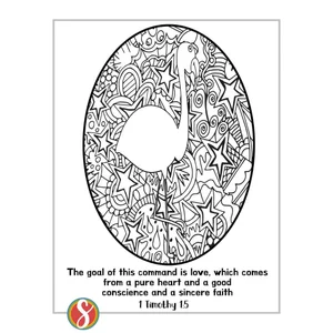 Free 1 Timothy Scripture Coloring Pages — Stevie Doodles