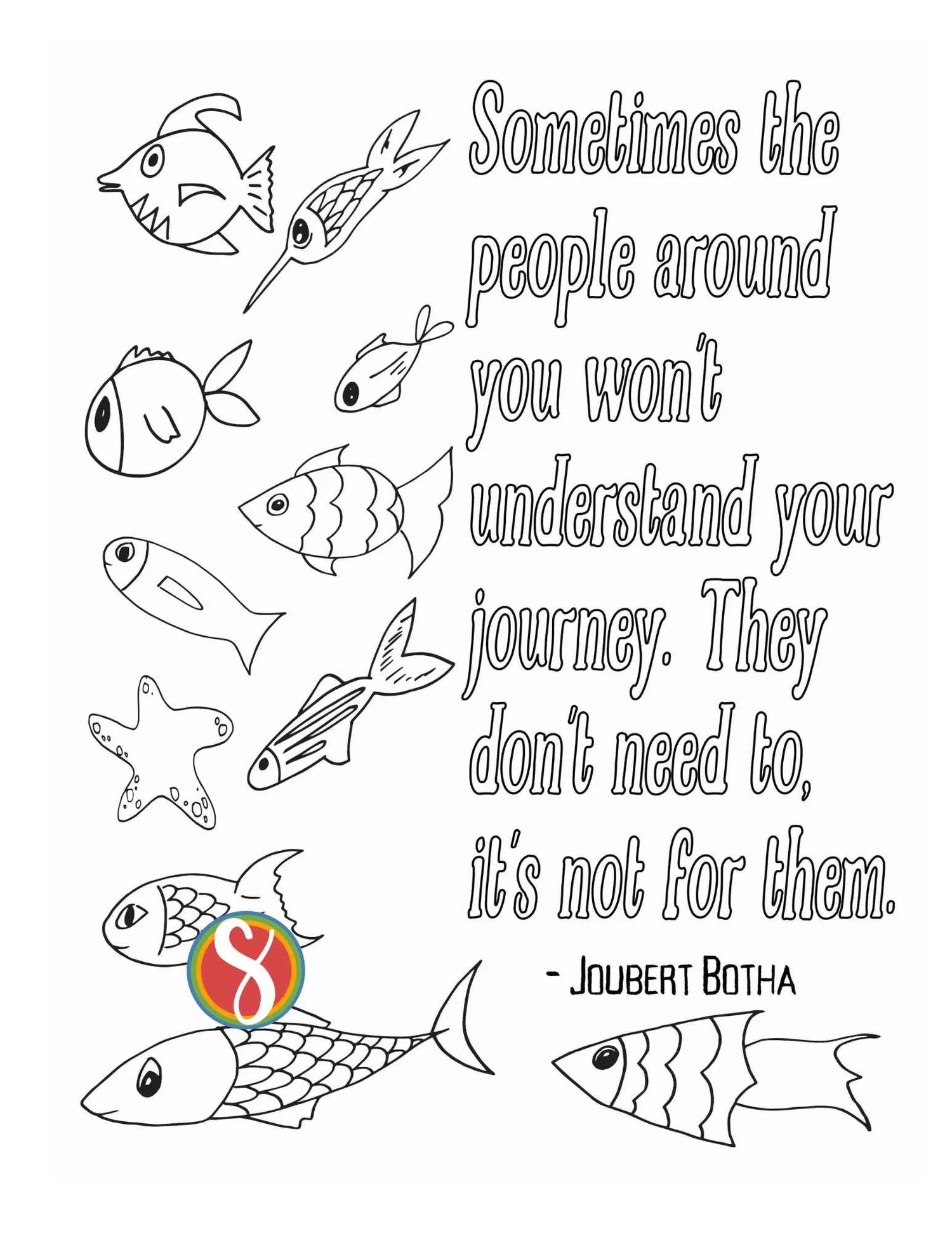 Free Mental Health Coloring Pages — Stevie Doodles