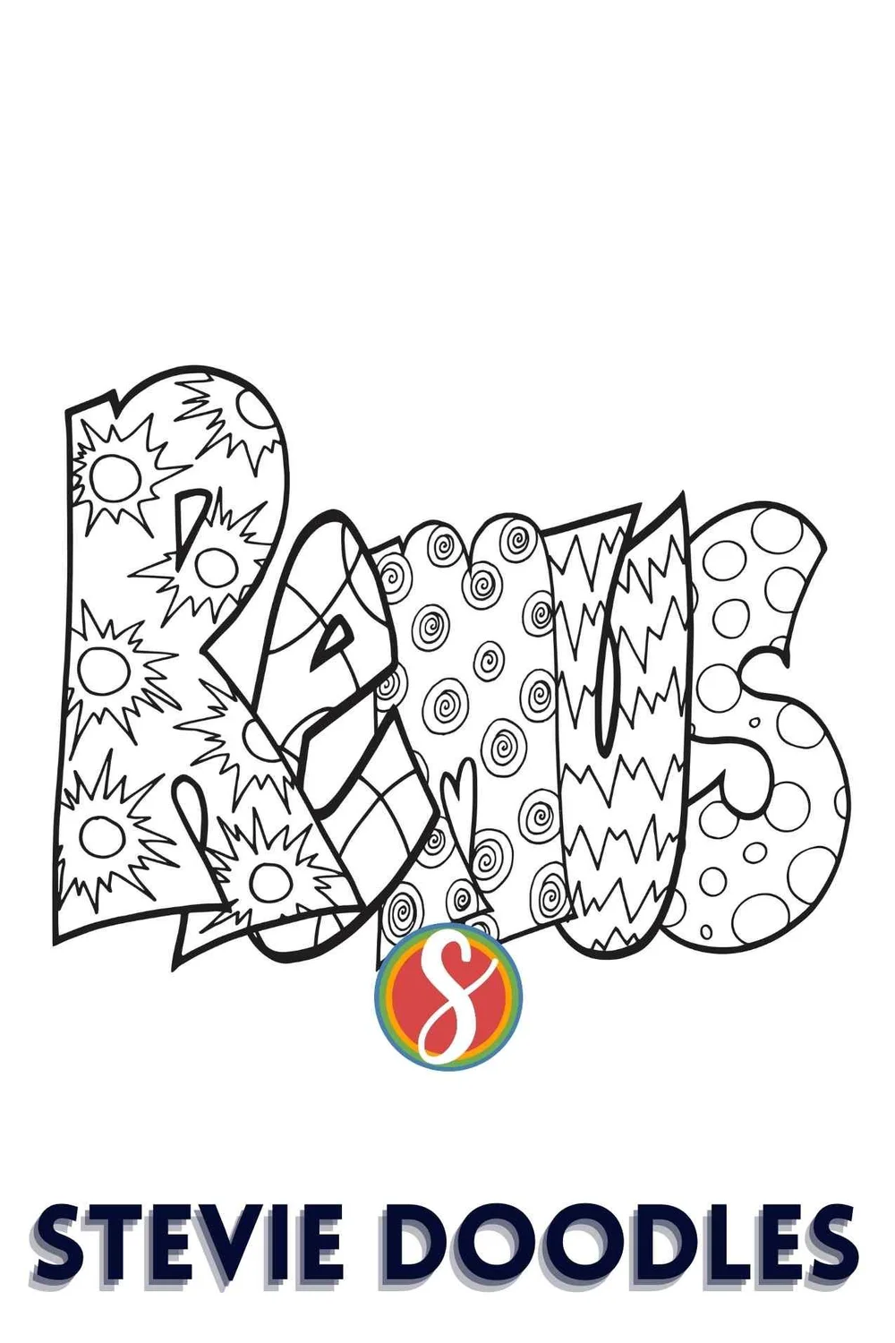 Free REMUS Coloring Page — Stevie Doodles