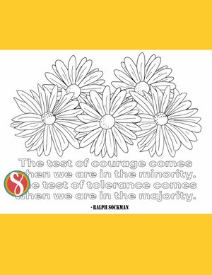 30+ Free Inspirational Quote Coloring Pages — Stevie Doodles