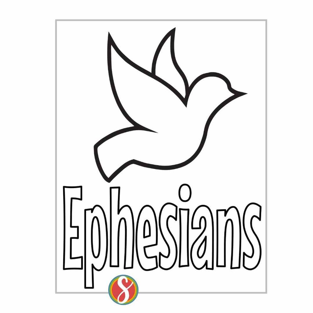 Free Ephesians Coloring Pages — Stevie Doodles