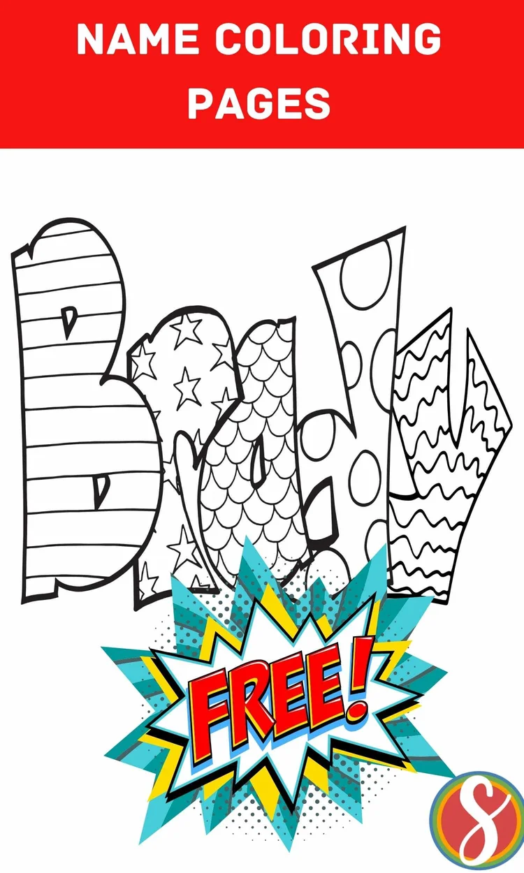 Free Brady Coloring Page — Stevie Doodles