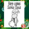 Free Song Lyrics Christmas Coloring Pages — Stevie Doodles