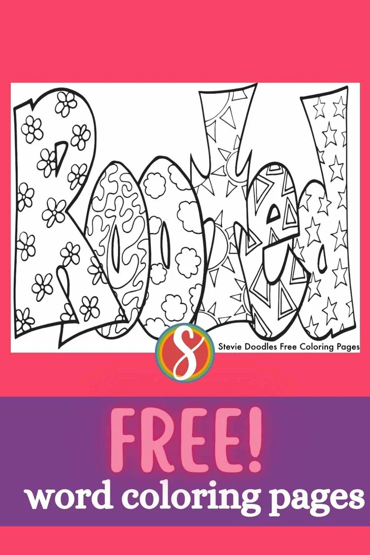 Free Rooted Coloring Pages — Stevie Doodles