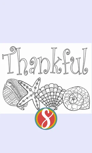 25 + Free Gratitude Coloring Pages For Kids — Stevie Doodles