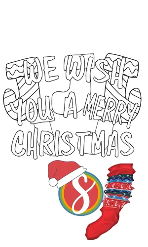 Free Song Lyrics Christmas Coloring Pages — Stevie Doodles