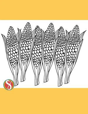 Free Vegetables Coloring Pages — Stevie Doodles