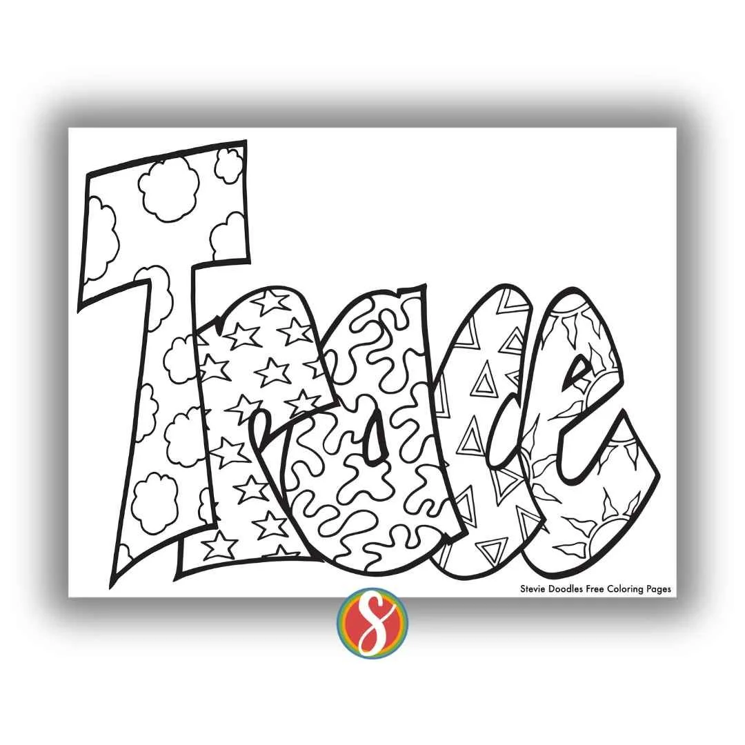 frecklebox name coloring pages