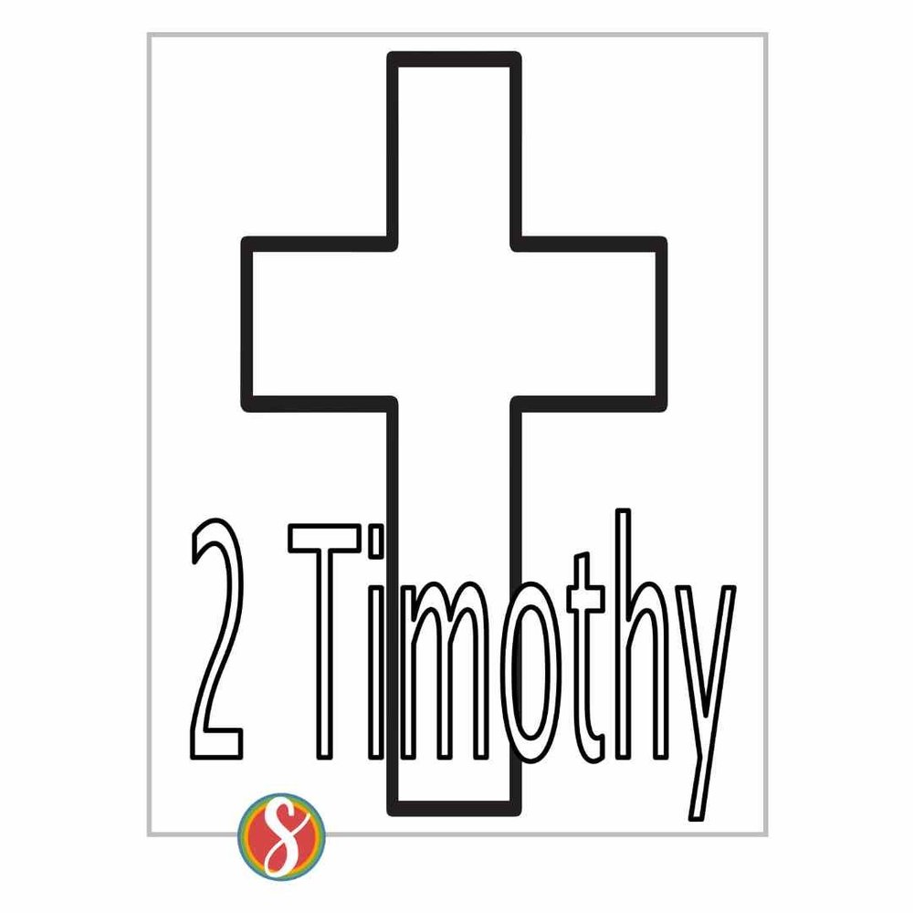 2 Timothy Free Printable Coloring Pages — Stevie Doodles