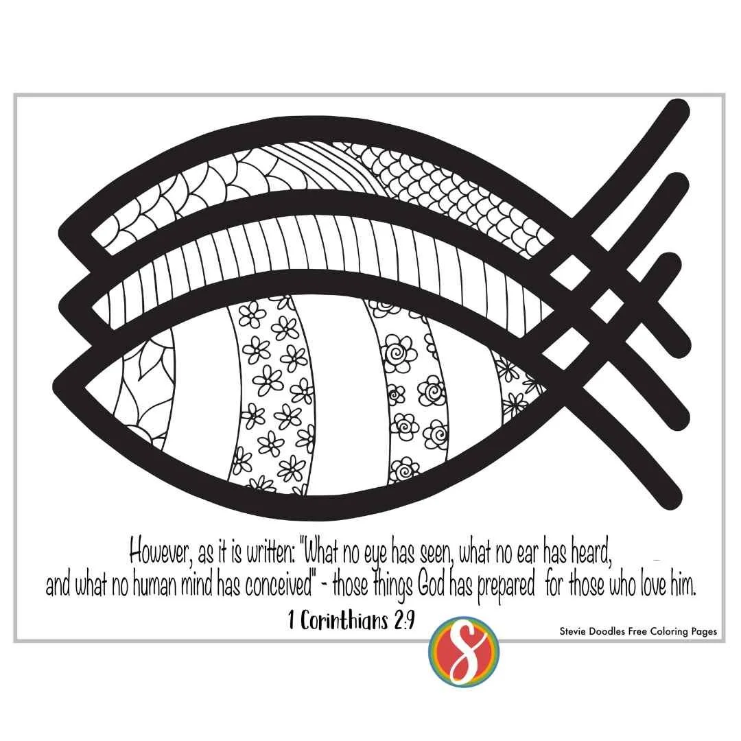 Free 1 Corinthians Coloring Pages — Stevie Doodles