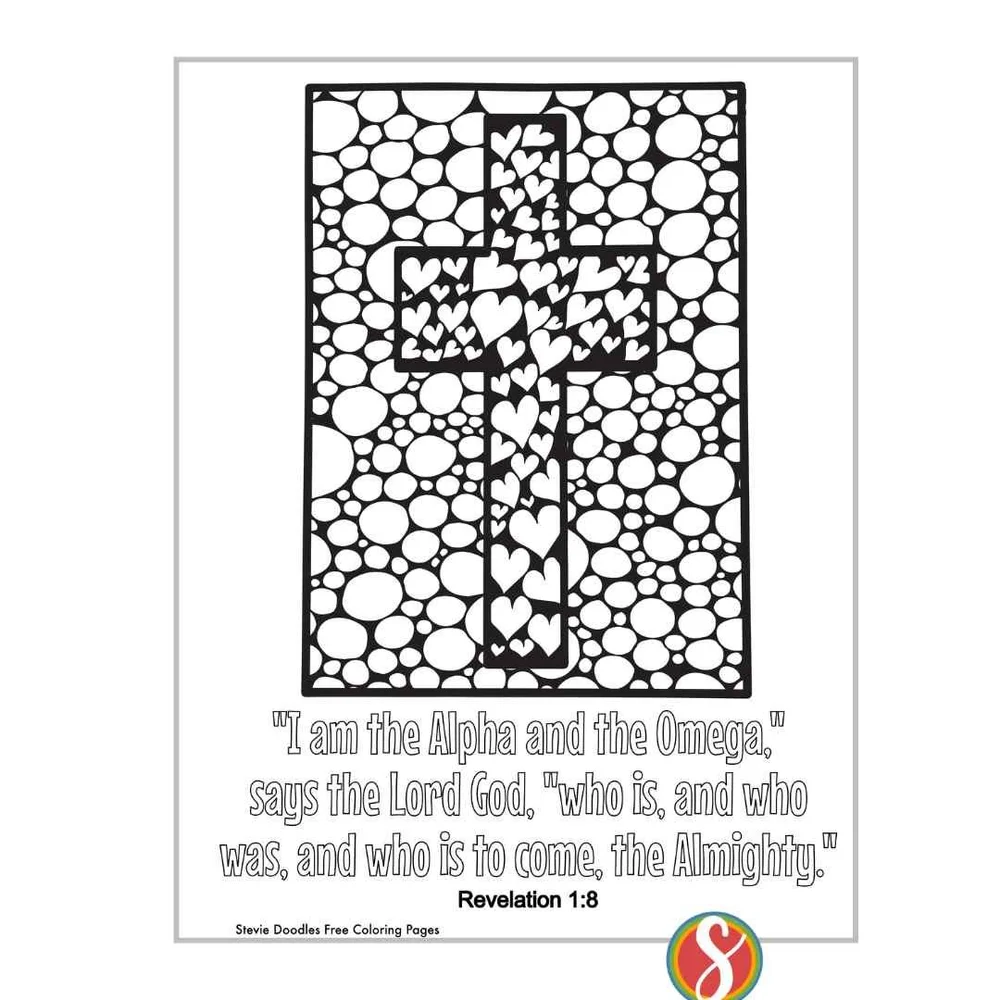 Free Revelation Coloring Pages — Stevie Doodles