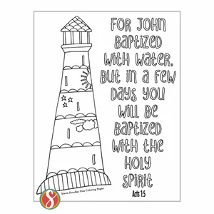 Free Holy Spirit Coloring Pages — Stevie Doodles