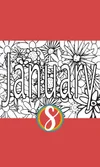 January Coloring Pages — Stevie Doodles