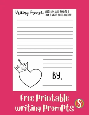 Free Printable Writing Prompt Sheets — Stevie Doodles