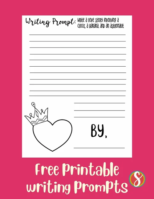 Free Printable Writing Prompt Sheets — Stevie Doodles