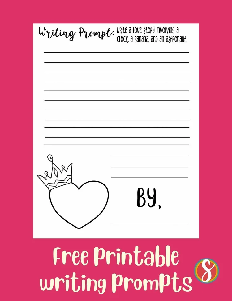 Free Printable Writing Prompt Sheets — Stevie Doodles