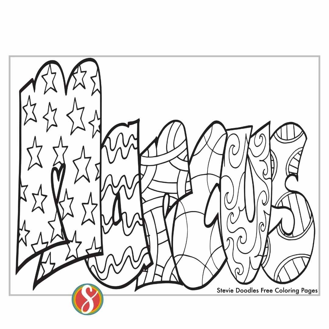 Free Marcus Coloring Page — Stevie Doodles