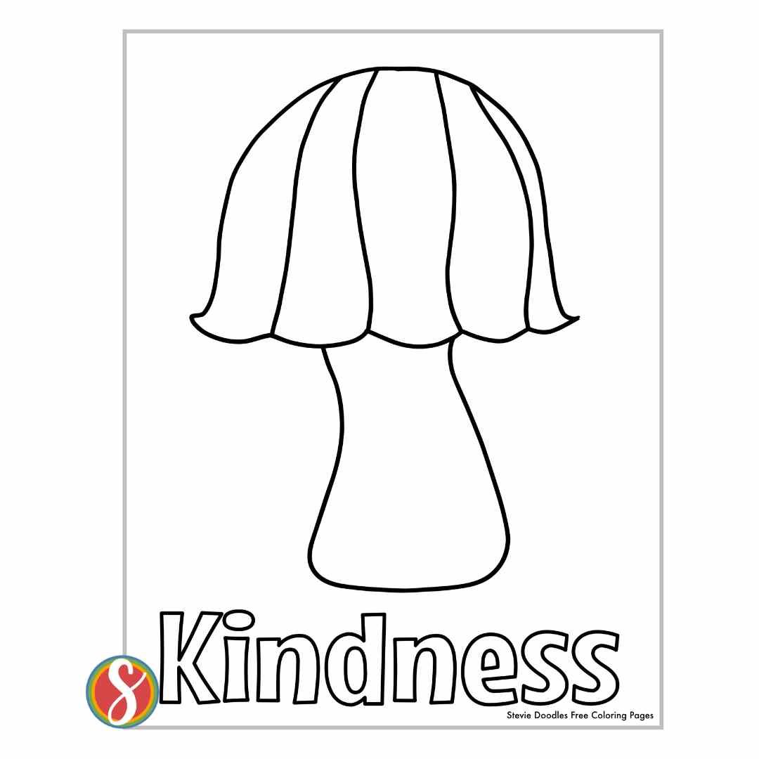 Free Kindness Coloring Pages — Stevie Doodles