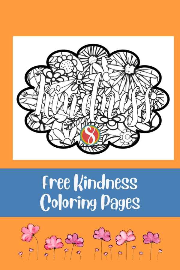 Free Kindness Coloring Pages — Stevie Doodles