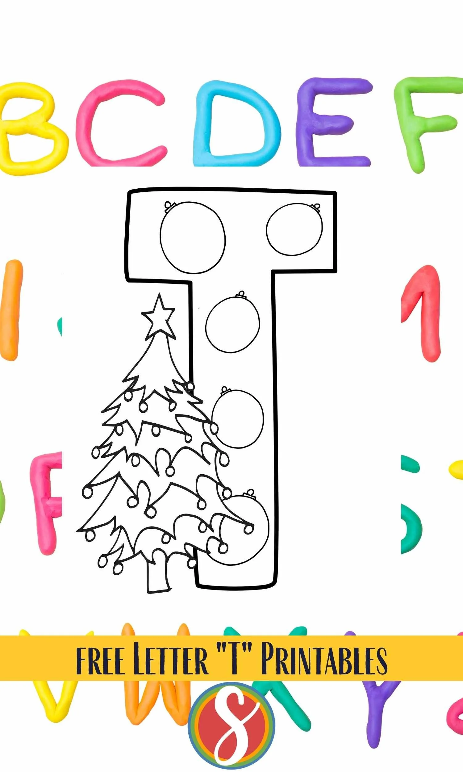 11 Free Letter "T" Coloring Pages — Stevie Doodles