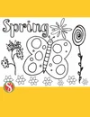 Free Spring Coloring Pages — Stevie Doodles