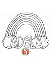 Free Adela Coloring Page — Stevie Doodles