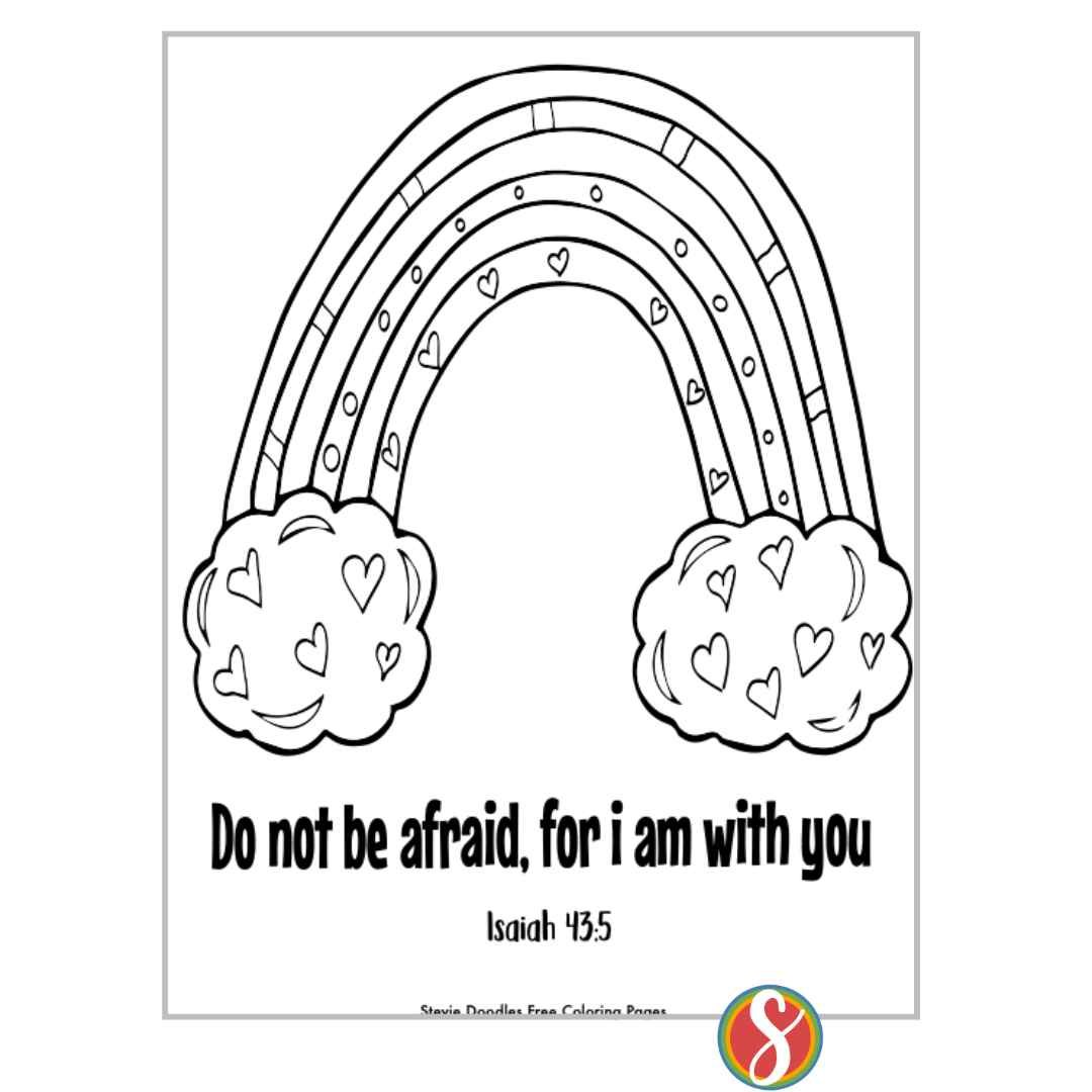 Free Isaiah Verses Coloring Pages — Stevie Doodles
