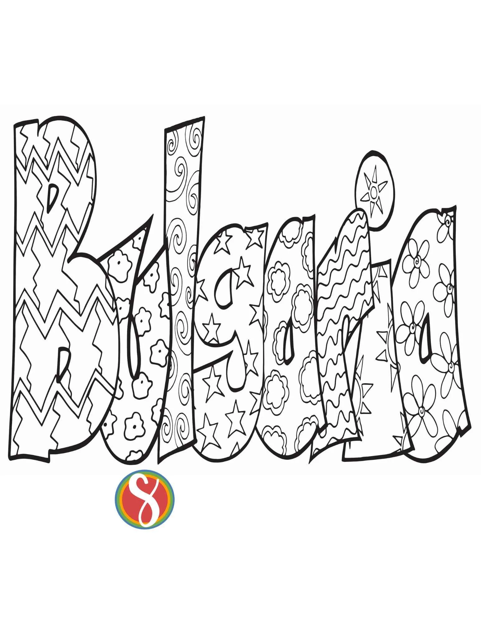 Free Bulgaria Coloring Pages — Stevie Doodles