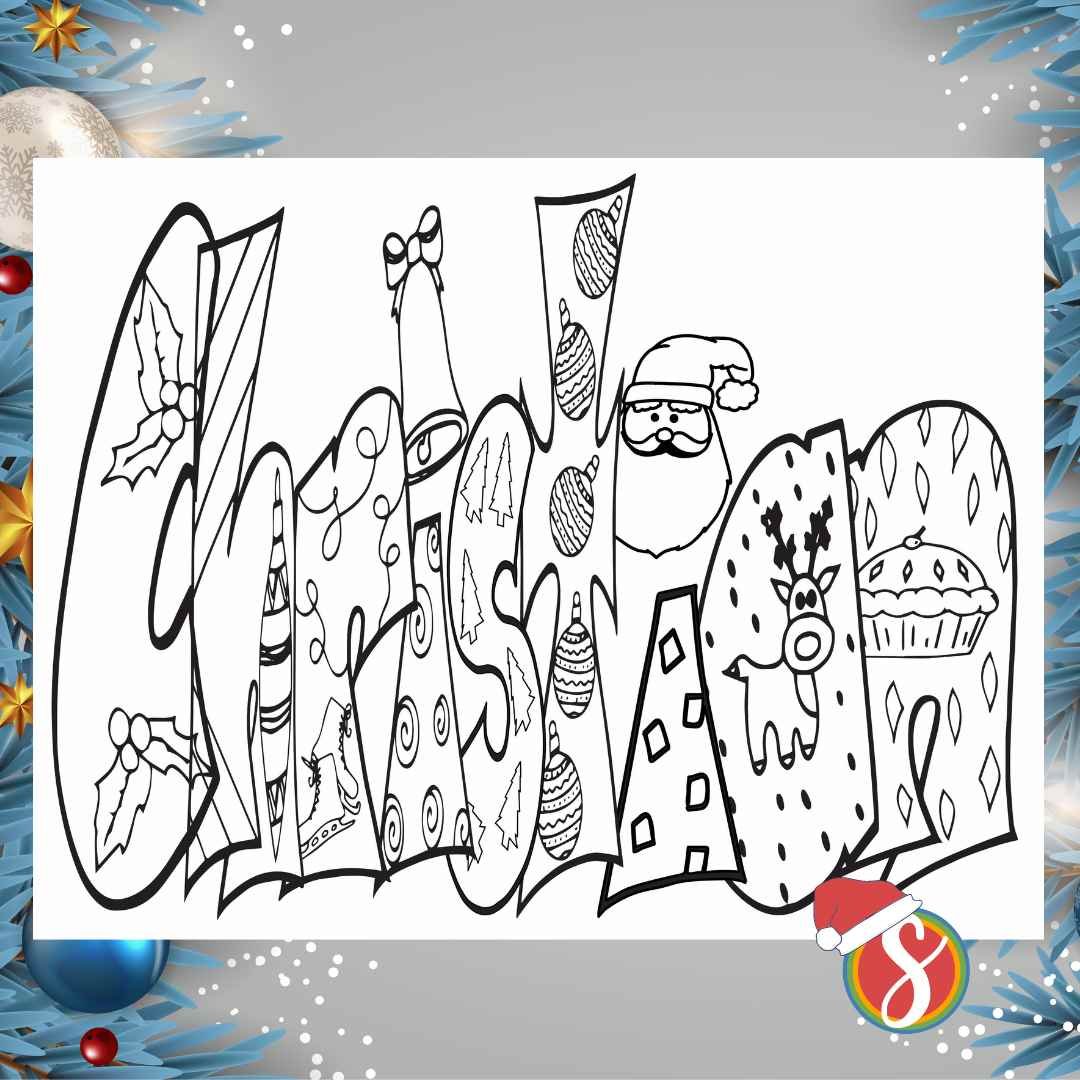 CHRISTIAN Coloring Pages — Stevie Doodles