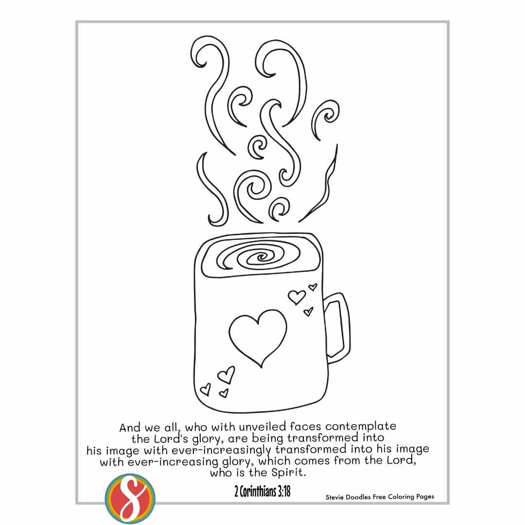 Free Holy Spirit Coloring Pages — Stevie Doodles