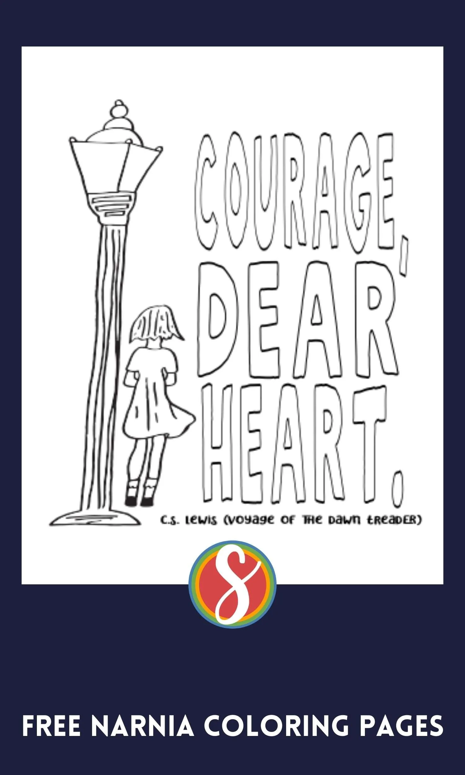 Free Narnia Quote Coloring Pages — Stevie Doodles