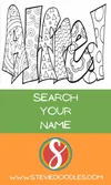 ALFRED Free Name Coloring Page — Stevie Doodles