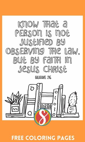 Free Galatians Coloring Pages — Stevie Doodles