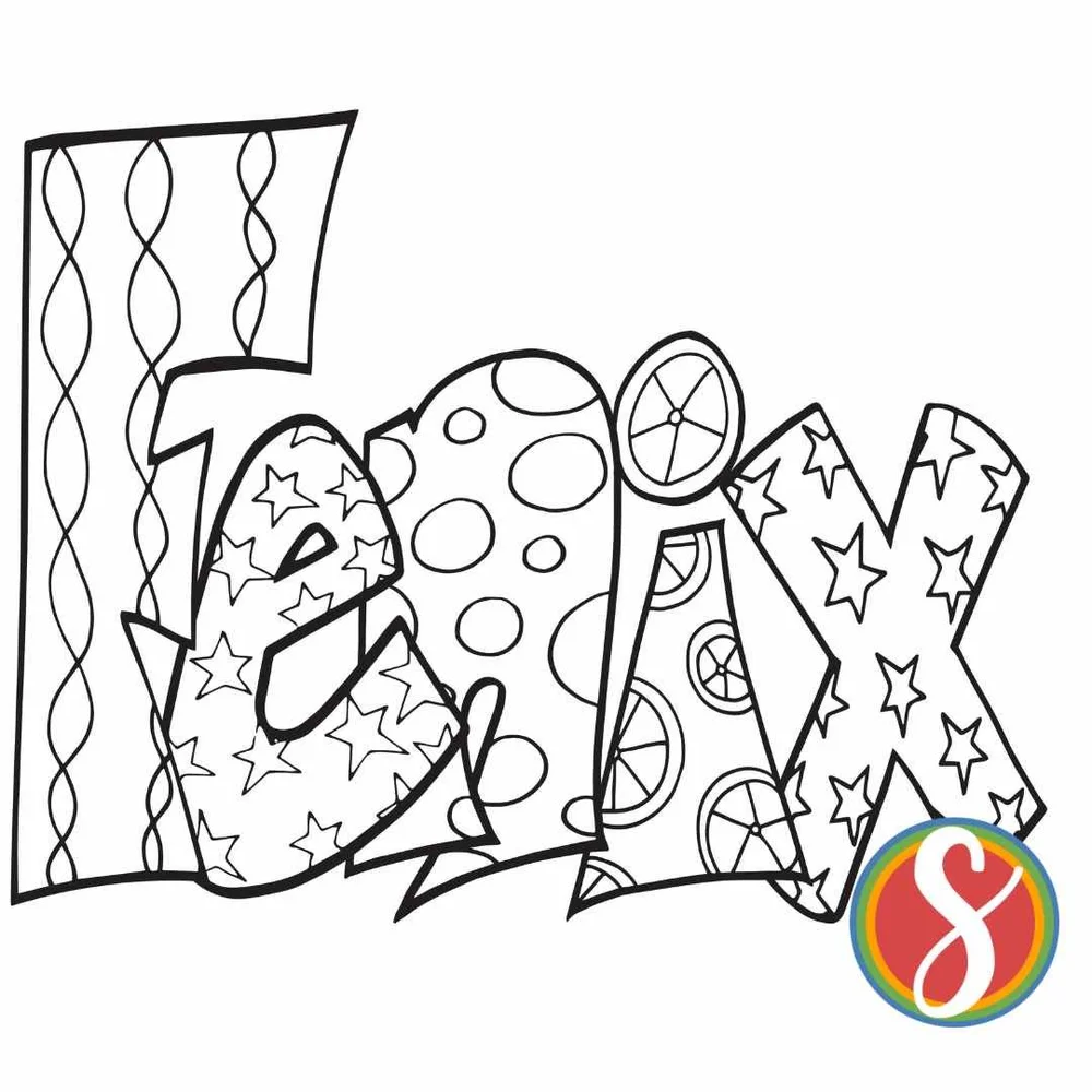 Free Fenix Coloring Page — Stevie Doodles