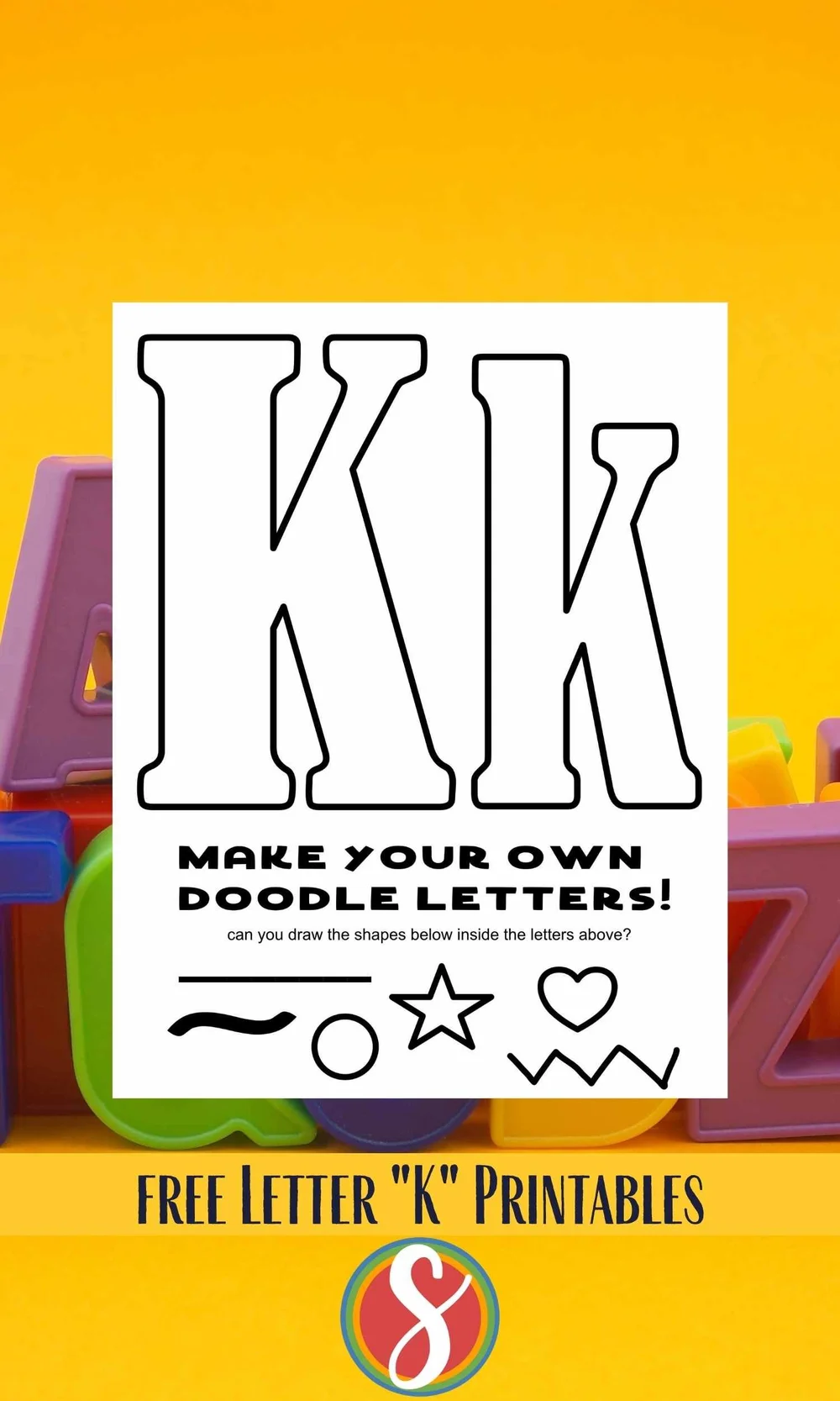11 Free "K" Coloring Pages — Stevie Doodles