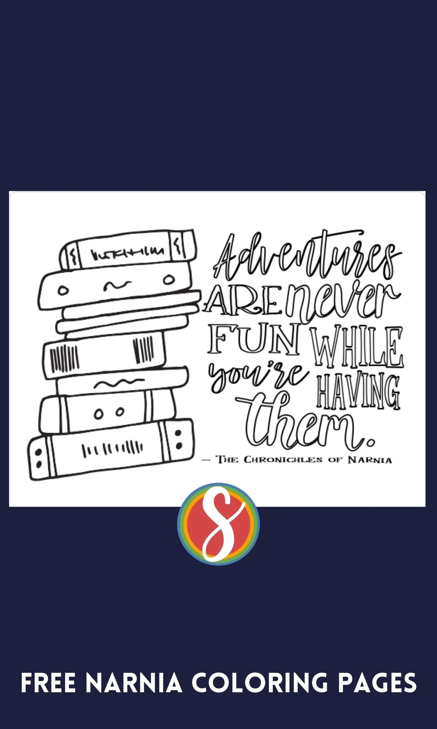 Free Narnia Quote Coloring Pages — Stevie Doodles