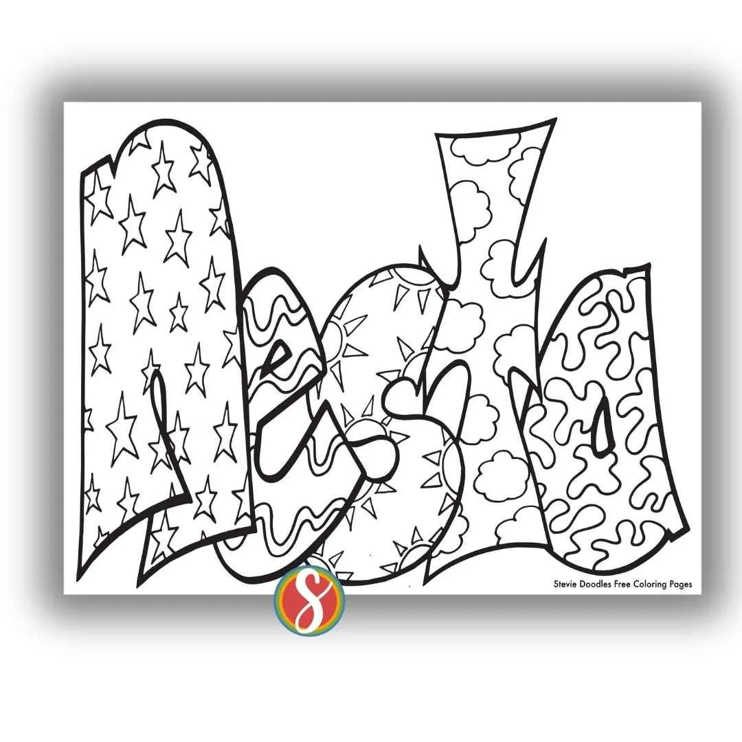 Free NESTA Coloring Page — Stevie Doodles