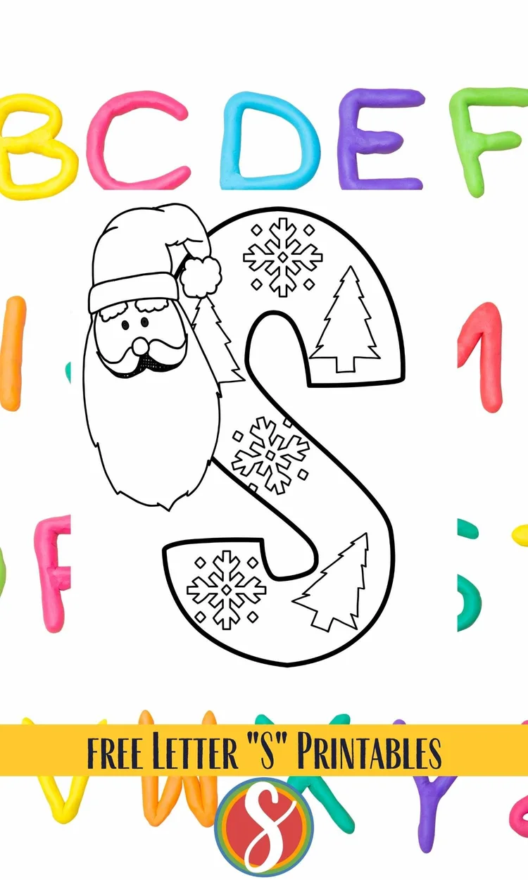 10 Free Letter S Coloring Pages — Stevie Doodles