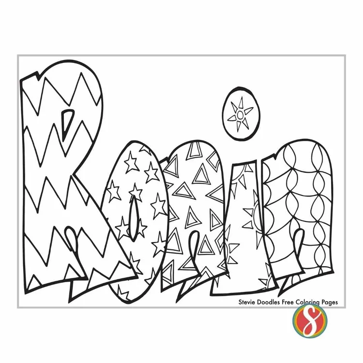 Free RONIN Coloring Page — Stevie Doodles
