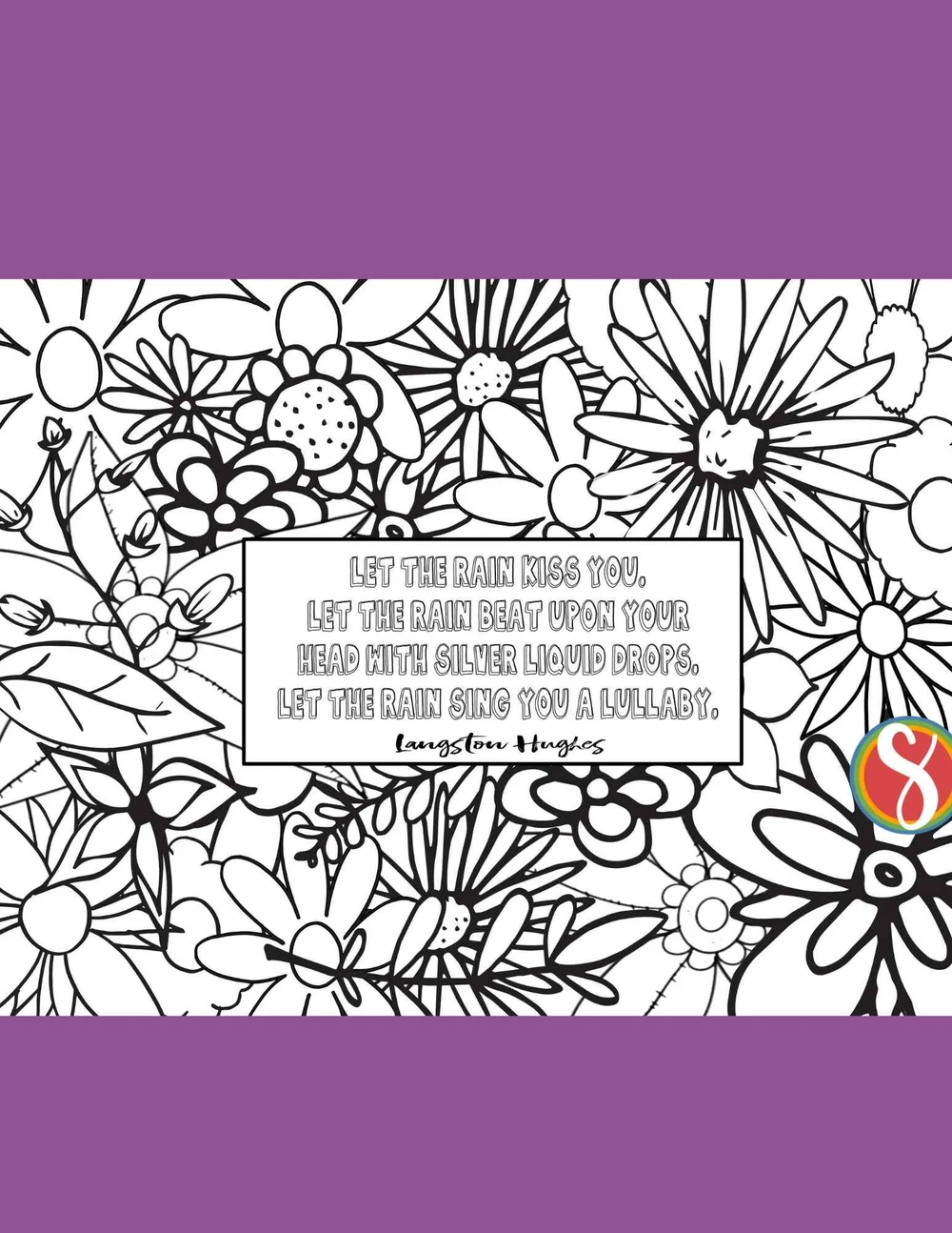 Nature Quote Coloring Pages — Stevie Doodles