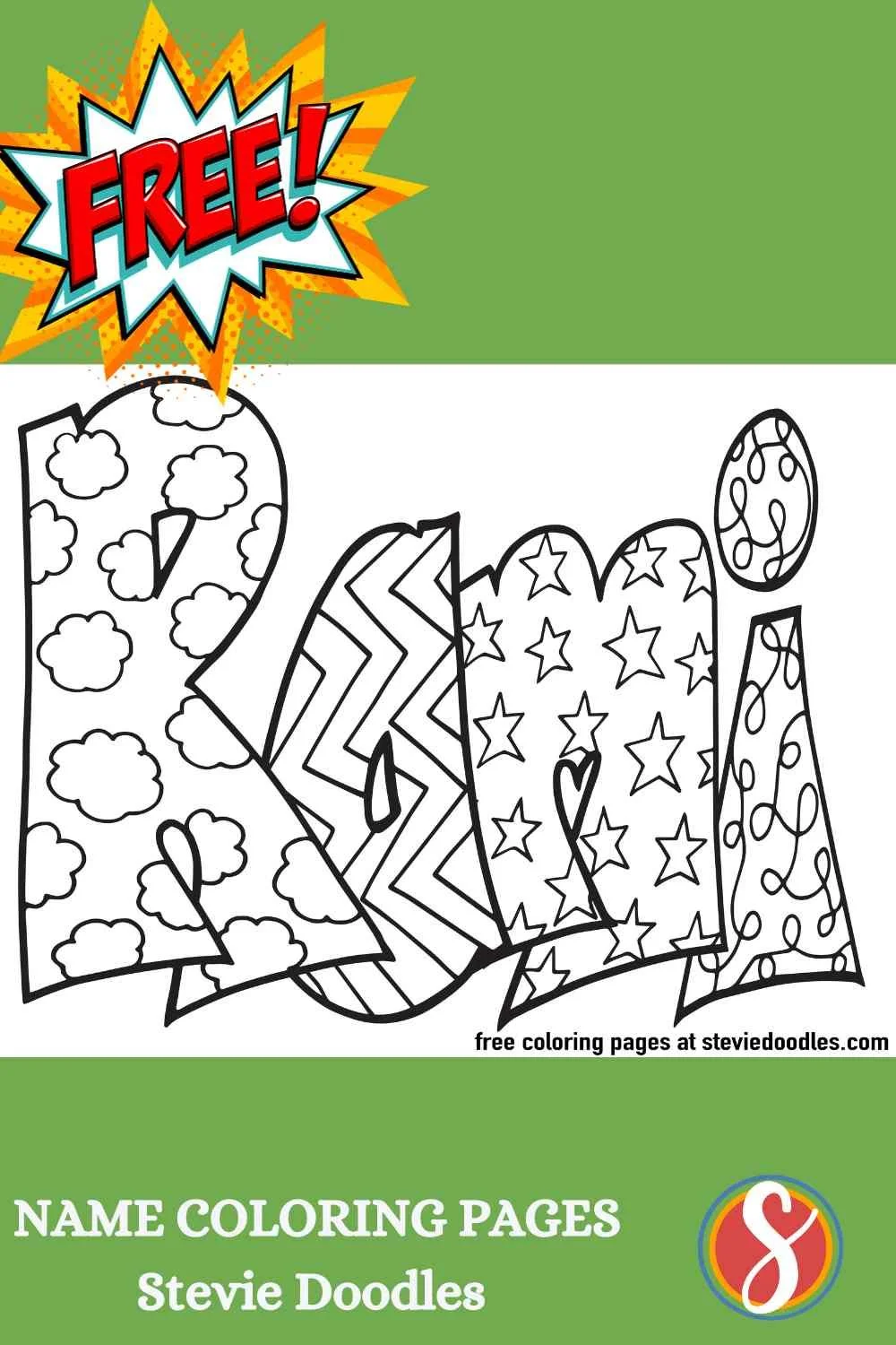 Free Rami Coloring Pages — Stevie Doodles