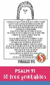 10 Free Psalm 91 Coloring Pages — Stevie Doodles